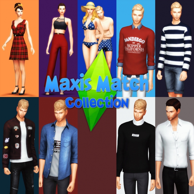 Maxis Match Collection at Gorilla » Sims 4 Updates