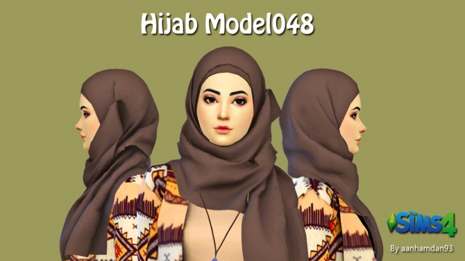 Hijab Model048 & Sasha SET at Aan Hamdan Simmer93 » Sims 4 Updates