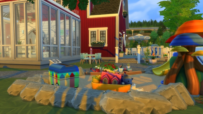 German Island Home by misschilli at Mod The Sims » Sims 4 Updates