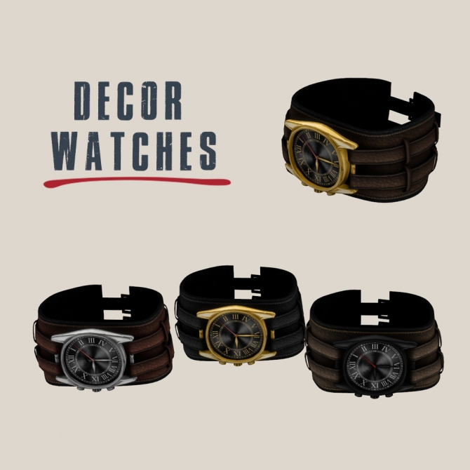 Decor Watches at Leo Sims » Sims 4 Updates