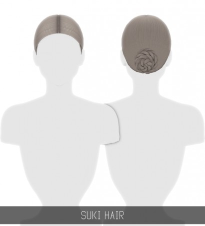 SUKI HAIR at Simpliciaty » Sims 4 Updates