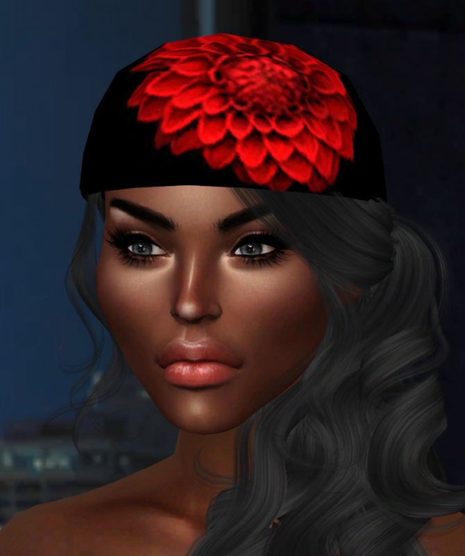 Glamorous cap for women at FusionStyle by Sviatlana » Sims 4 Updates