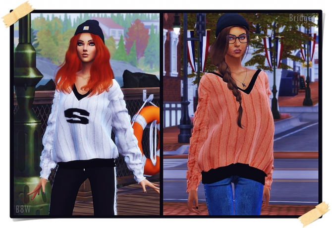 BRIDGET PULL at Blue8white » Sims 4 Updates