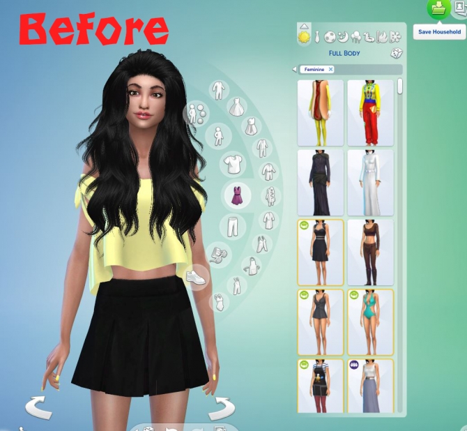 Clothing Hiders by fascination5 at Mod The Sims » Sims 4 Updates