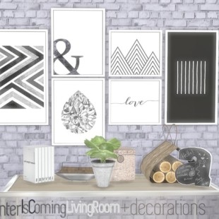 Kung Fu Panda Set Deco at Nathalia Sims » Sims 4 Updates