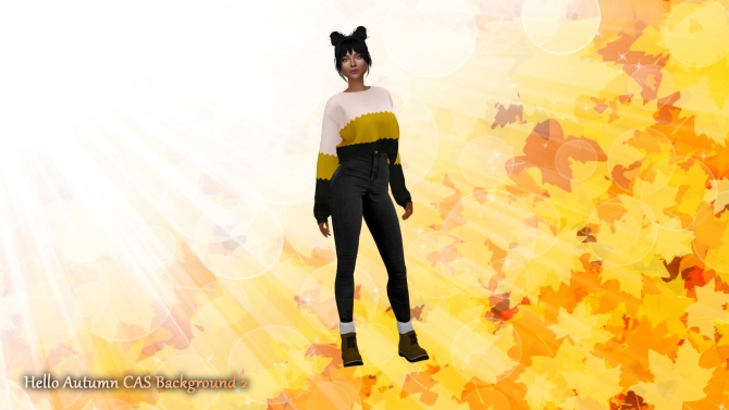 Hello Autumn CAS Backgrounds at Katverse » Sims 4 Updates