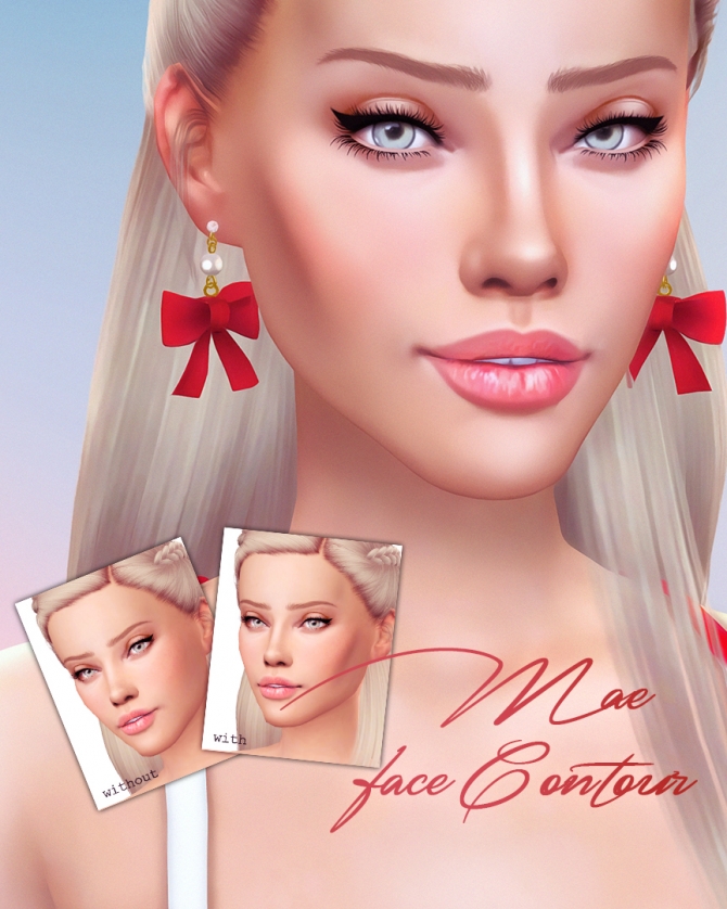 Mae Face Contour at Katverse » Sims 4 Updates