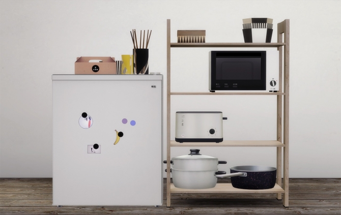 Hulea kitchen items at Slox » Sims 4 Updates