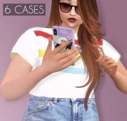iPhone XS With Case Functional at Descargas Sims » Sims 4 Updates