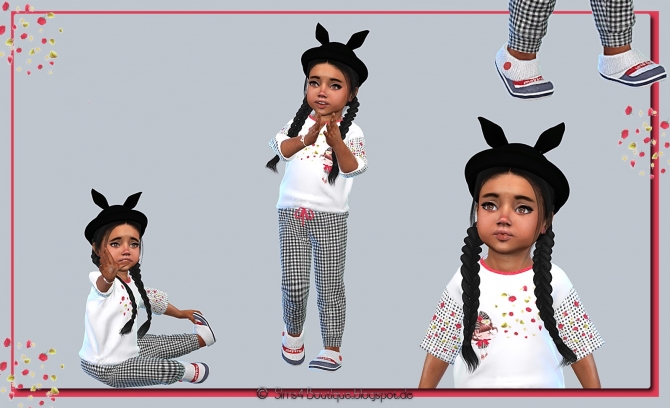 Designer Set for little Girls at Sims4-Boutique » Sims 4 Updates