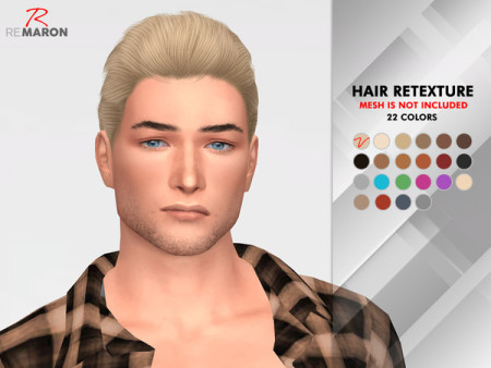OE1024 Hair Retexture by remaron at TSR » Sims 4 Updates