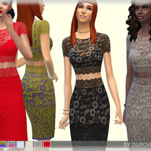 Trendy Clothes Set by Puresim at TSR » Sims 4 Updates