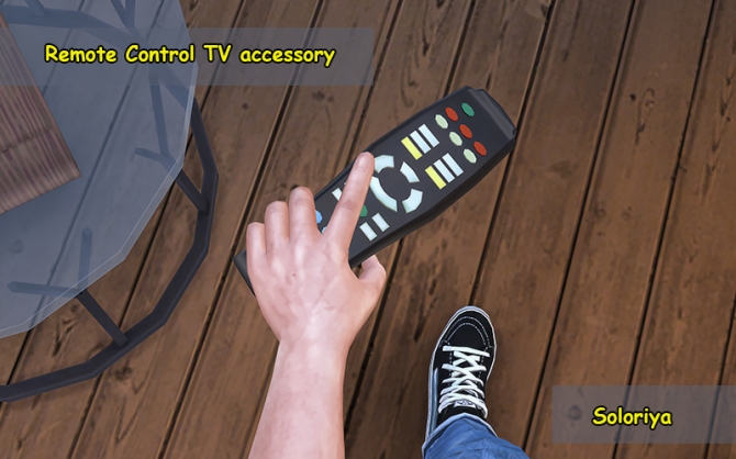Remote Control TV acc at Soloriya » Sims 4 Updates