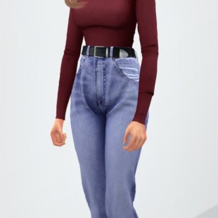 SPANDEX JUMPSUIT at Leeloo » Sims 4 Updates