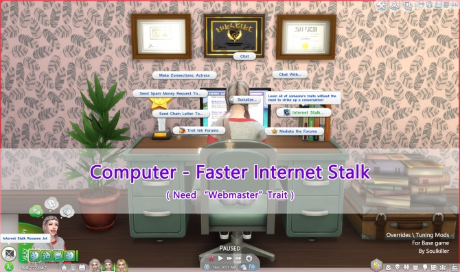 Computer Faster Internet Stalk by soulkiller at Mod The Sims » Sims 4 ...