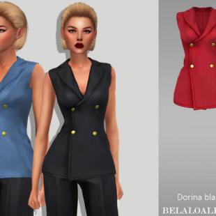 Smock blouse pattern at Rusty Nail » Sims 4 Updates
