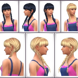 Puma Hair by Anto at TSR » Sims 4 Updates