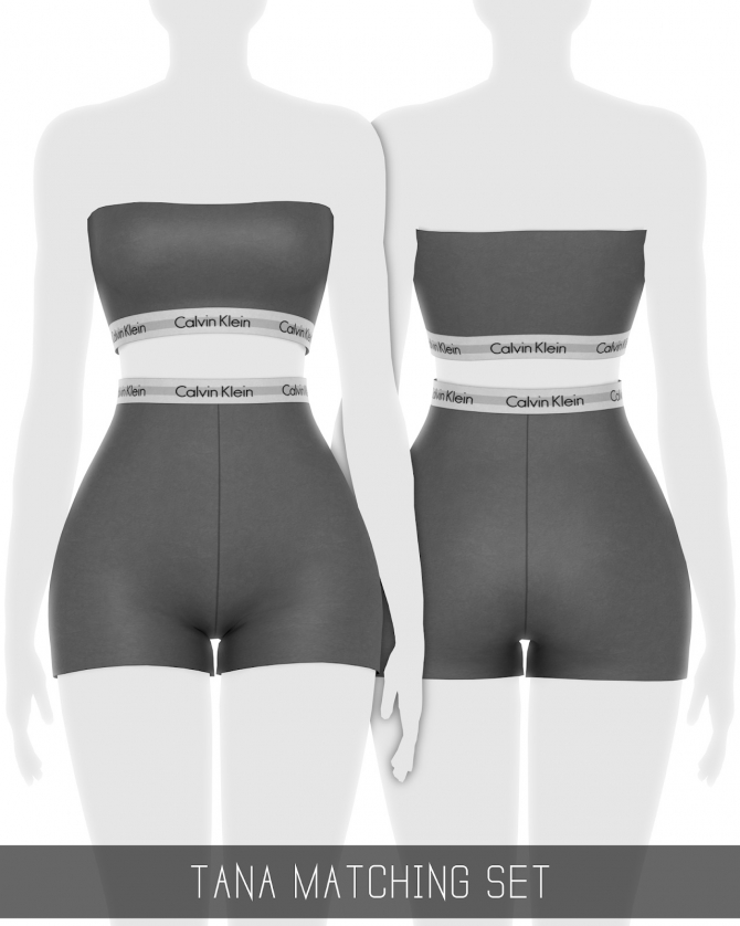 TANA MATCHING SET at Simpliciaty » Sims 4 Updates