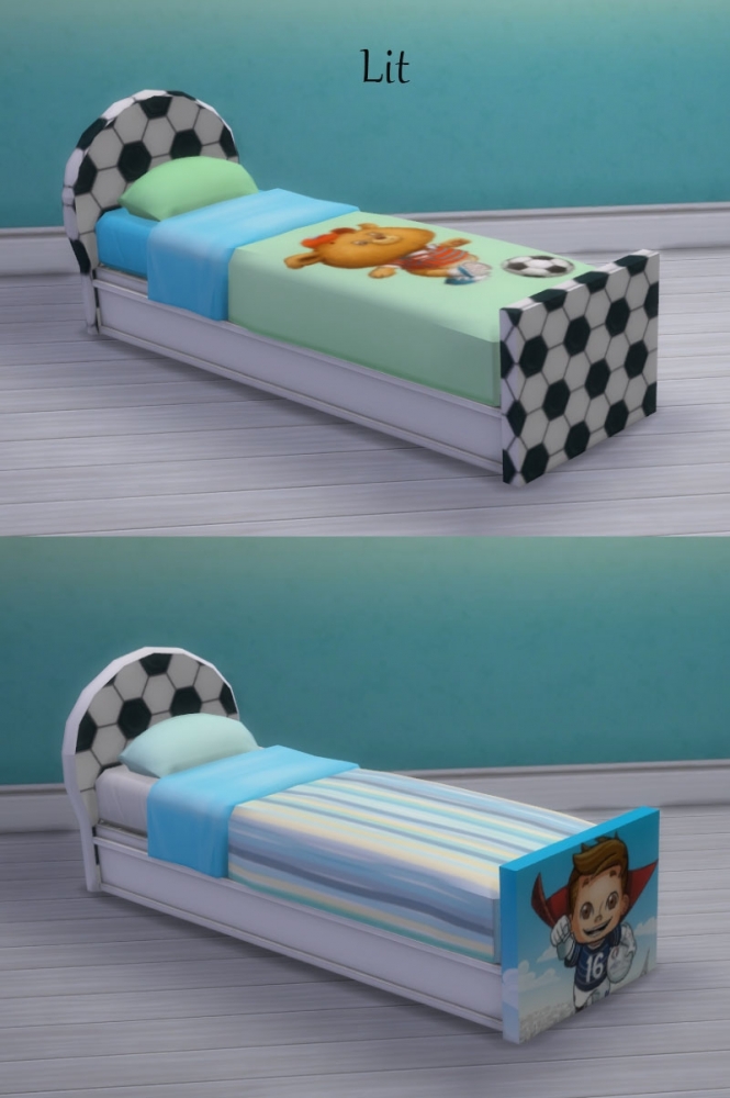 Football room by Maman Gateau at Sims Artists » Sims 4 Updates