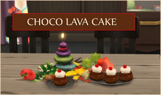 CHOCO LAVA CAKE at Icemunmun » Sims 4 Updates