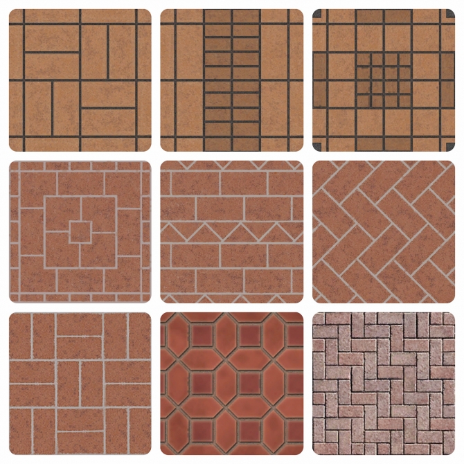 TS2 to TS4 Brick Floor Tiles by simsi45 at Mod The Sims » Sims 4 Updates
