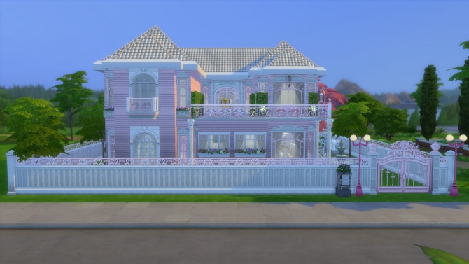 Pink House by Brainlet at Mod The Sims » Sims 4 Updates
