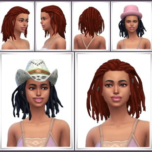 Heavy Wavy Hair at David Sims » Sims 4 Updates