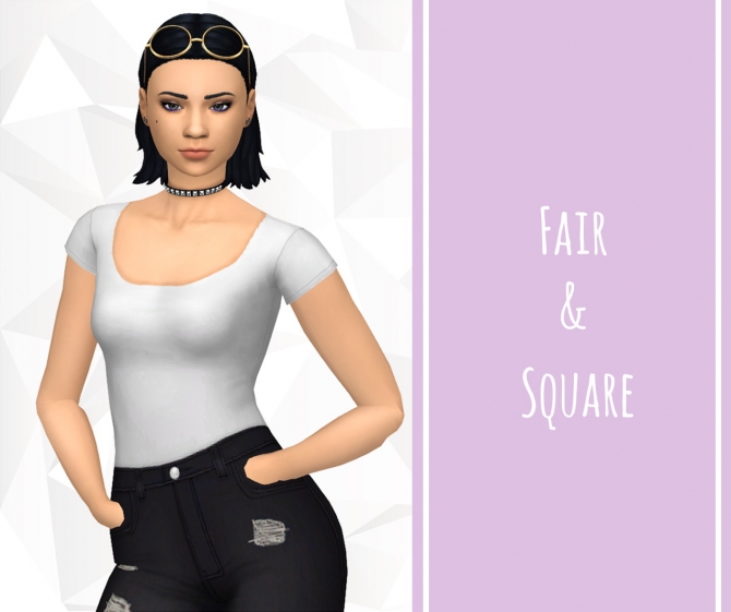 Elliesimple Vneck Bodysuit The Sims 4 Download