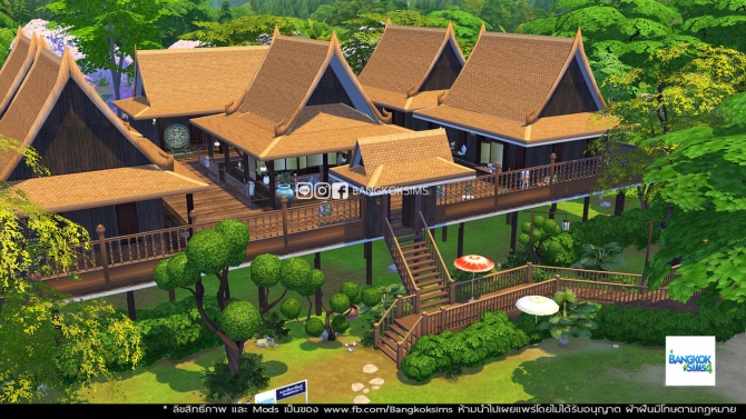 Thai House at BangkokSims » Sims 4 Updates