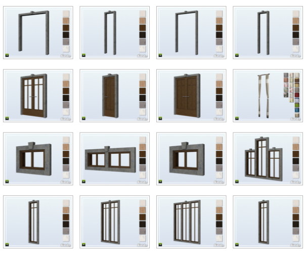 Boise Construction set Part 2 by mutske at TSR » Sims 4 Updates