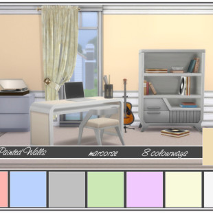 Graffiti Mural 02 at Simsational Designs » Sims 4 Updates