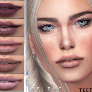 DEFAULT AND NON-DEFAULT ALPHA TEETH at Magic-bot » Sims 4 Updates