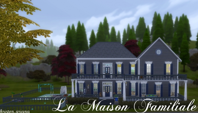 La Maison Familiale - Foster Home by Kristen.Ariana at Mod The Sims ...