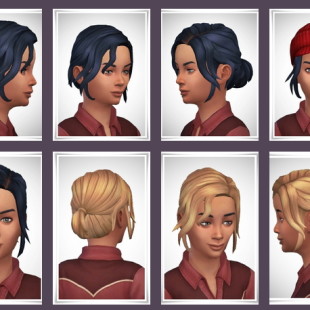 Horus Hair by Leah Lillith at TSR » Sims 4 Updates