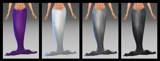 Mermaid/Merman Tail by NintendoLover13 at Mod The Sims » Sims 4 Updates