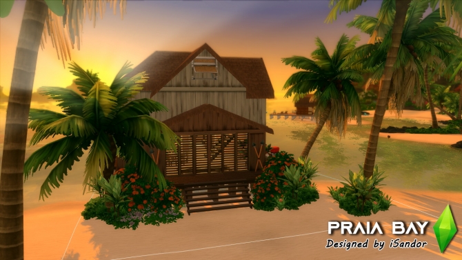Praia Bay NO CC by iSandor at Mod The Sims » Sims 4 Updates