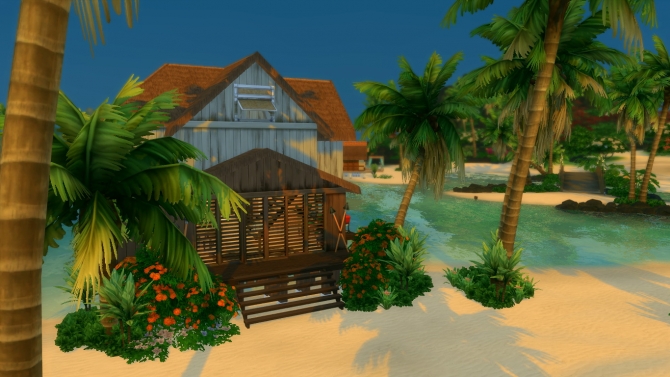 Praia Bay NO CC by iSandor at Mod The Sims » Sims 4 Updates