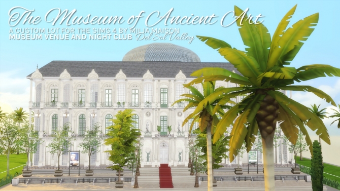 THE MUSEUM OF ANCIENT ART at Milja Maison » Sims 4 Updates