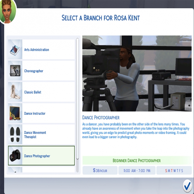 Dance Career by MesmericSimmer at Mod The Sims » Sims 4 Updates