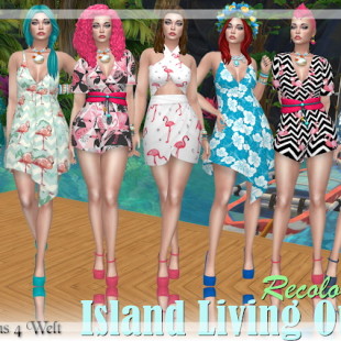 1920's flapper dress at Sims 4 Studio » Sims 4 Updates