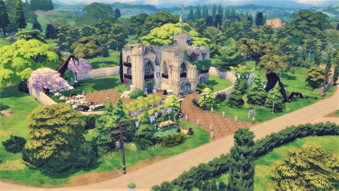 Windenburg Castle at Agathea-k » Sims 4 Updates