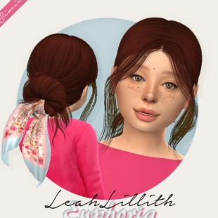 Sporty Twin Tails at SimLaughLove » Sims 4 Updates