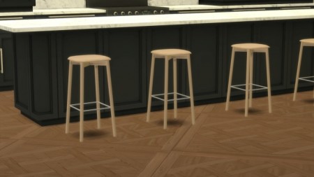 SOFT EDGE BAR STOOL 32 (P) at Meinkatz Creations » Sims 4 Updates