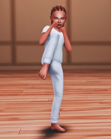 Karate Kid Pose Pack at Katverse » Sims 4 Updates