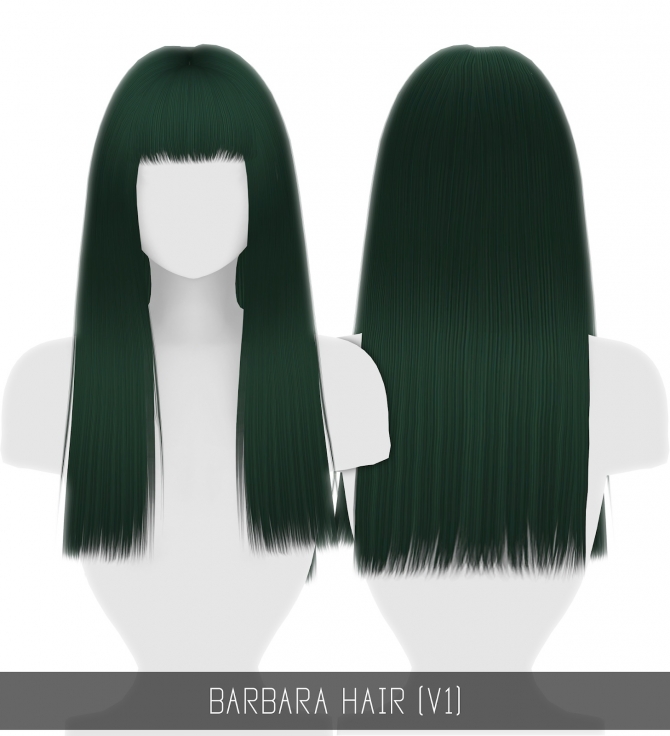BASIL HAIR at Vikai » Sims 4 Updates