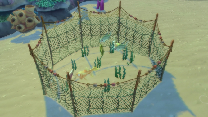 Sulani ocean fishing net by Serinion at Mod The Sims » Sims 4 Updates