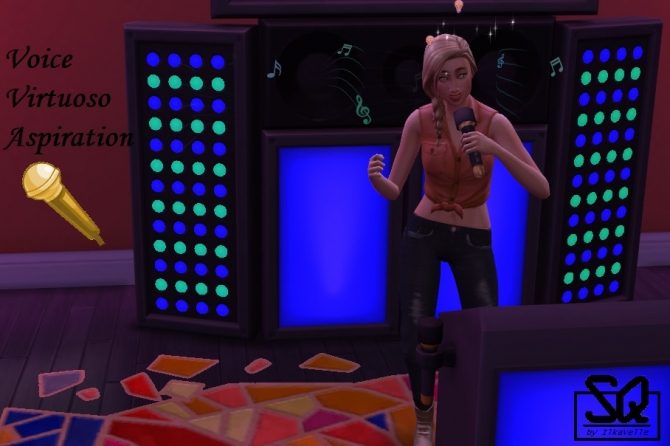 Voice Virtuoso Aspiration by IlkaVelle at Mod The Sims » Sims 4 Updates