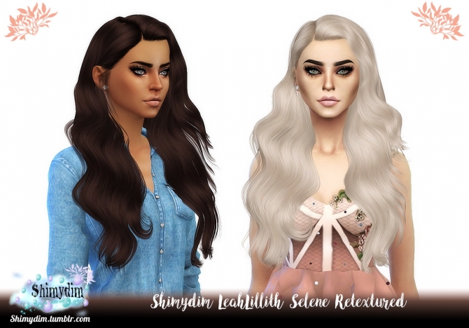 LeahLillith Selene Hair Retexture Naturals + Unnaturals at Shimydim ...