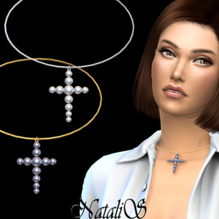 Rope Necklace at MariaMaria » Sims 4 Updates