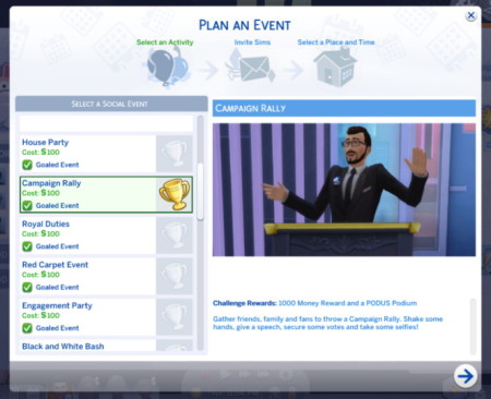 Campaign Rally event at Kiara’s Sims 4 Blog » Sims 4 Updates